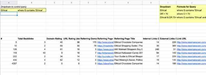 How to Build a Link Analysis Dashboard with the Google Query Function ...