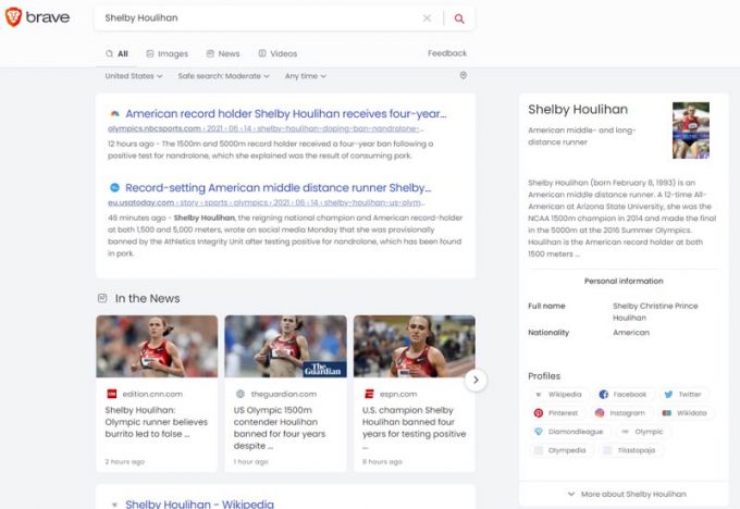 Brave Search Engine - Early Preview and Comparison