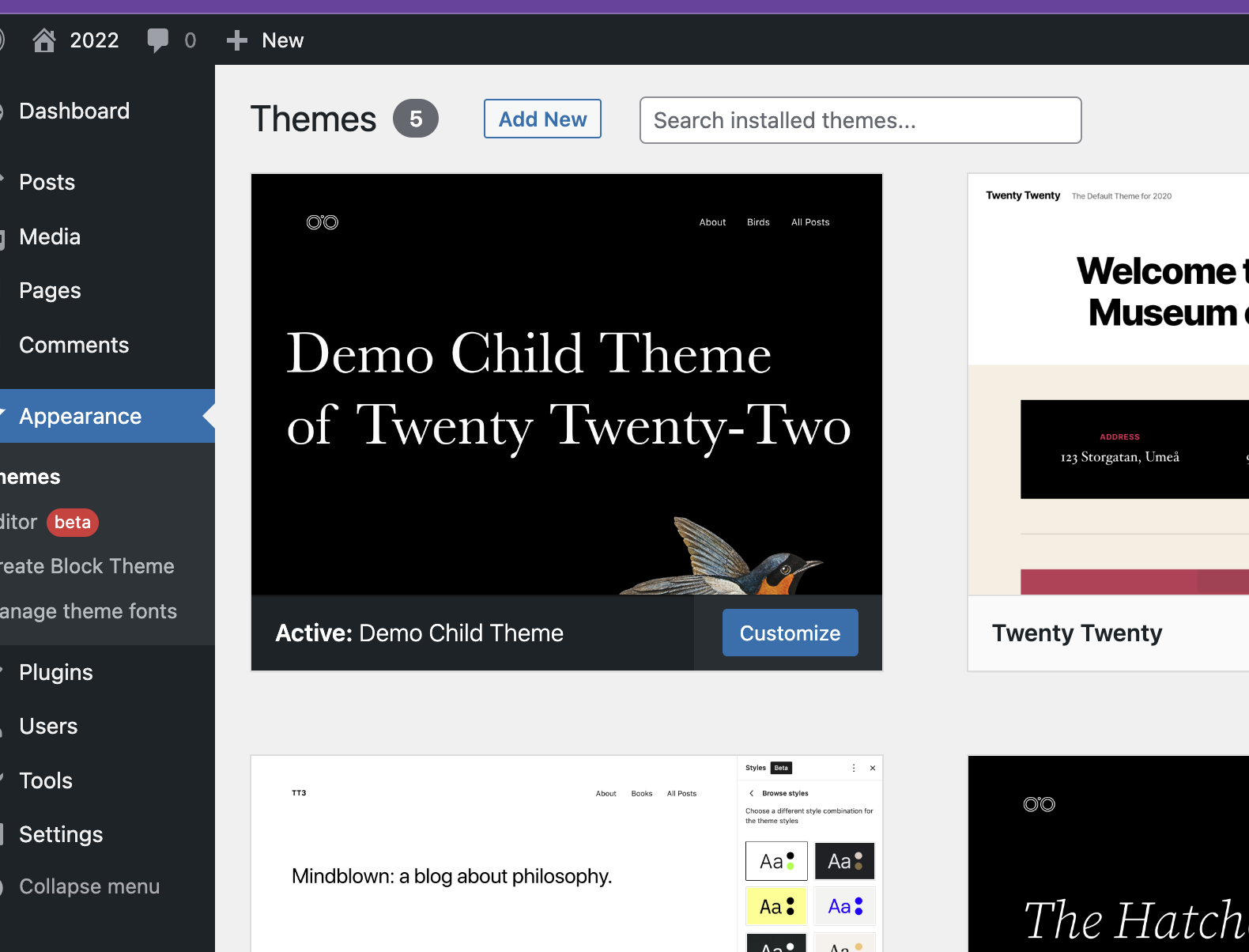 WordPress & Full Site Editing: How To Create A Child Theme & Block Theme
