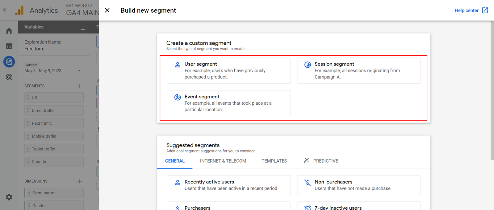A Step-By-Step Guide To Creating Segments And Audiences In GA4 With Examples