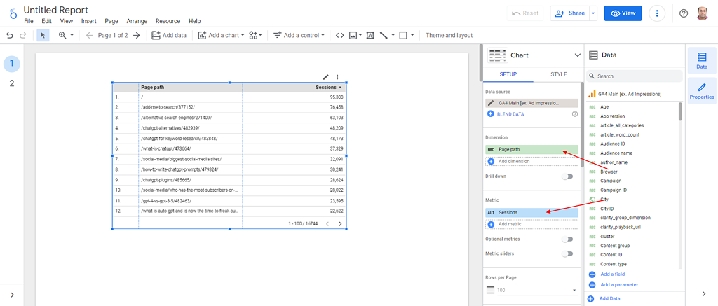 How To Blend Data In Looker Studio With Practical Examples