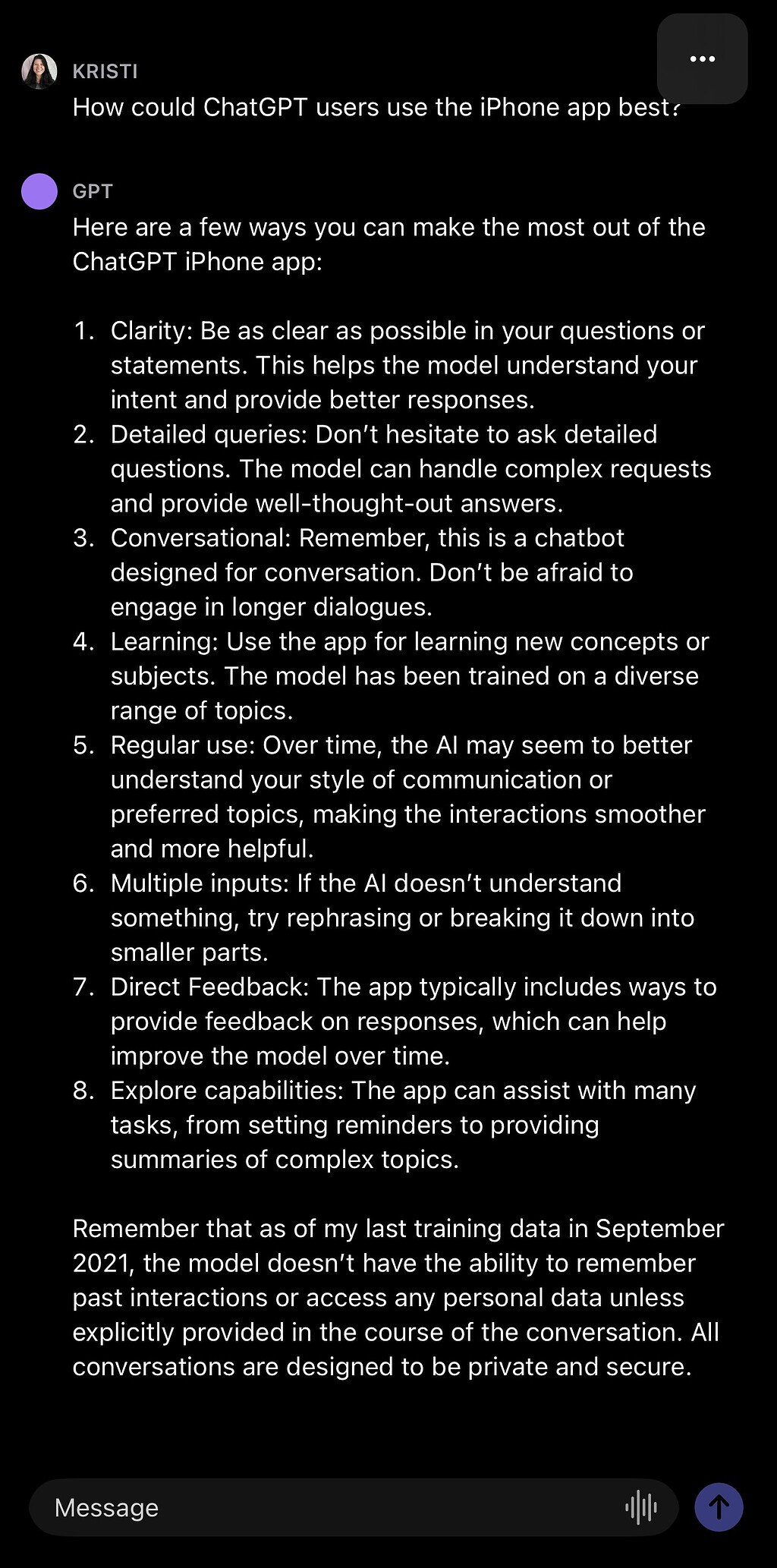 A Look Inside The New Chatgpt Iphone App From Openai 