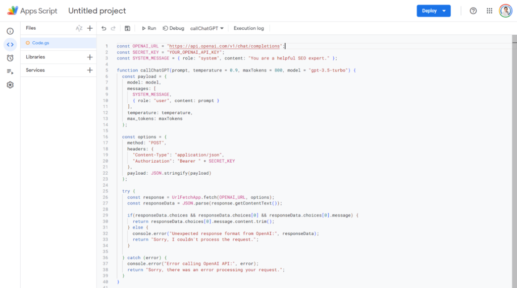 Integrating ChatGPT With Sheets For Enhanced Data Analysis