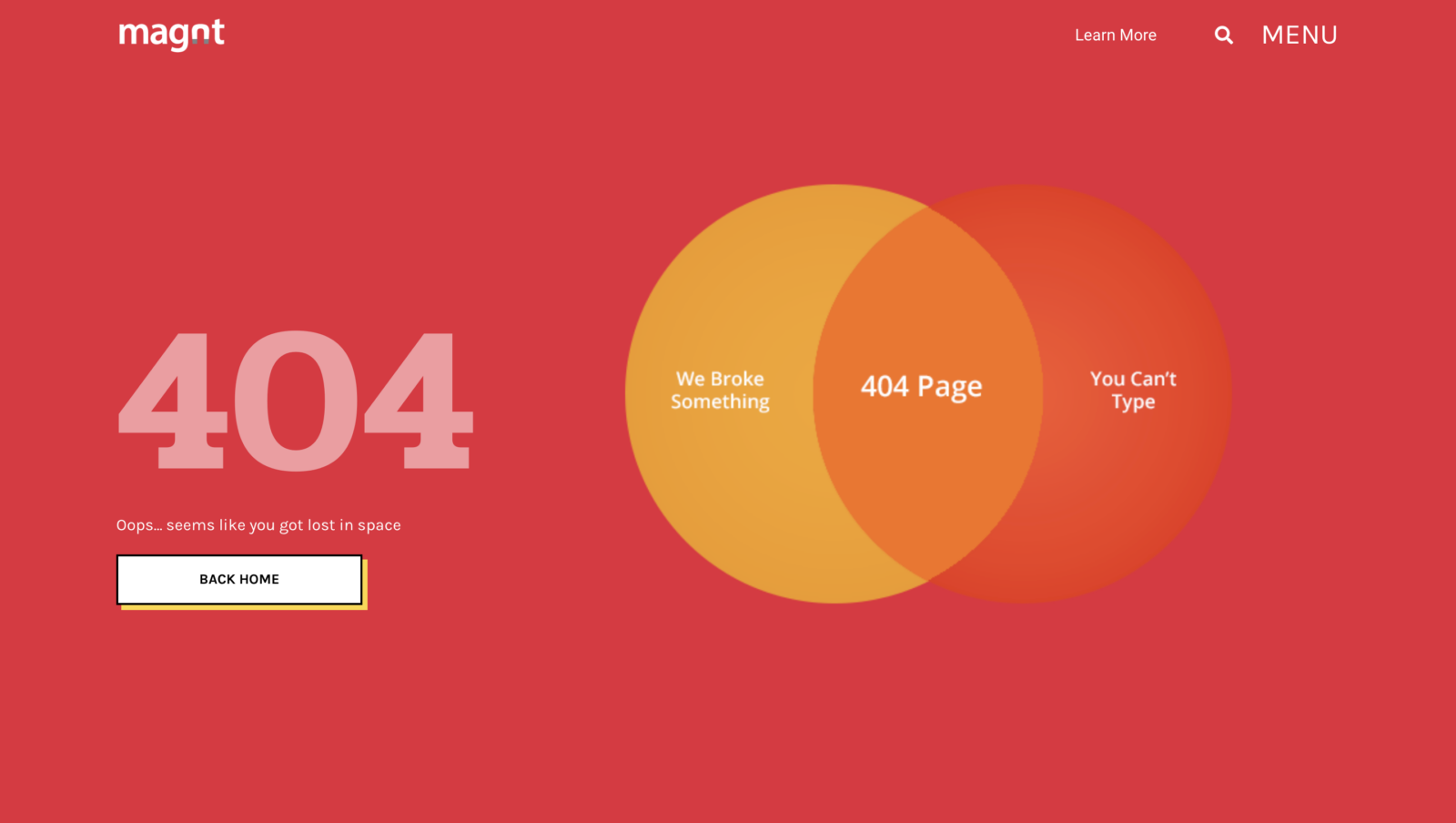 The Best 404 Pages: 40 Examples You Need to See