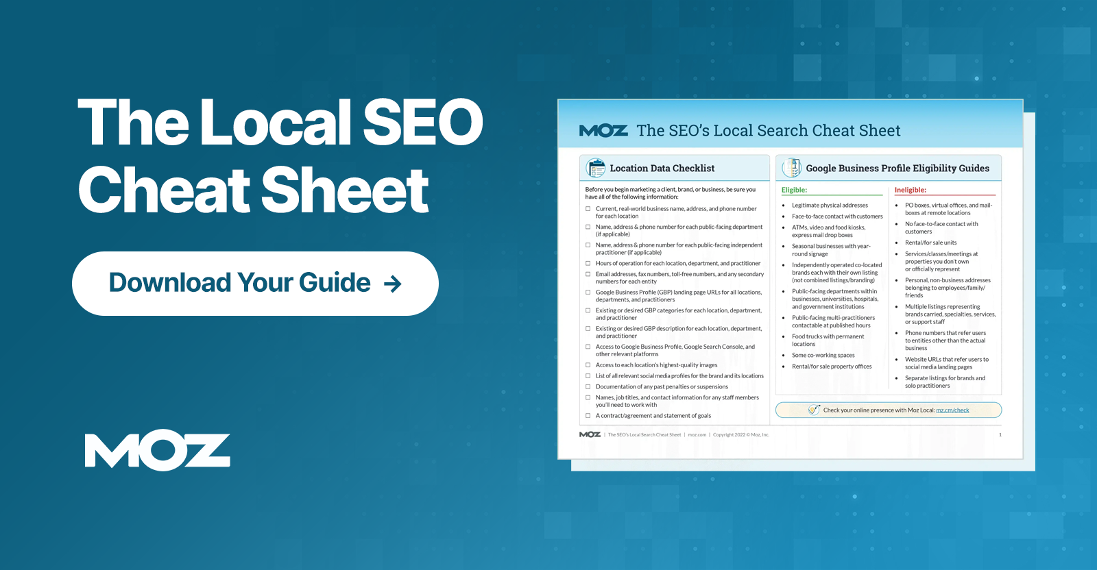 The Local SEO Cheat Sheet - Search Engine Journal